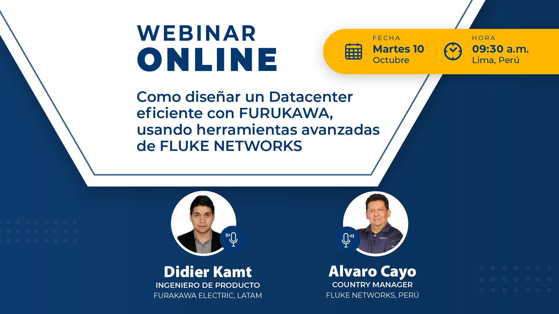 Como diseñar un Datacenter eficiente con FURUKAWA, usando herramientas avanzadas de FLUKE ...